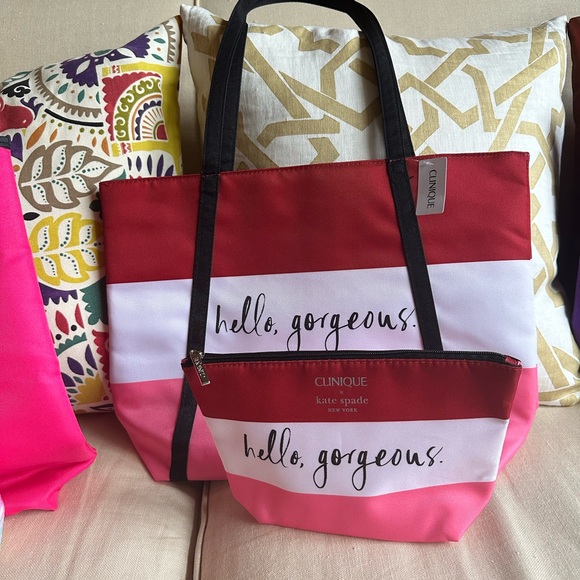 Clinique | Bags | Nwt And Nwot Clinique Tote And Pouch Bundle Buyer ...